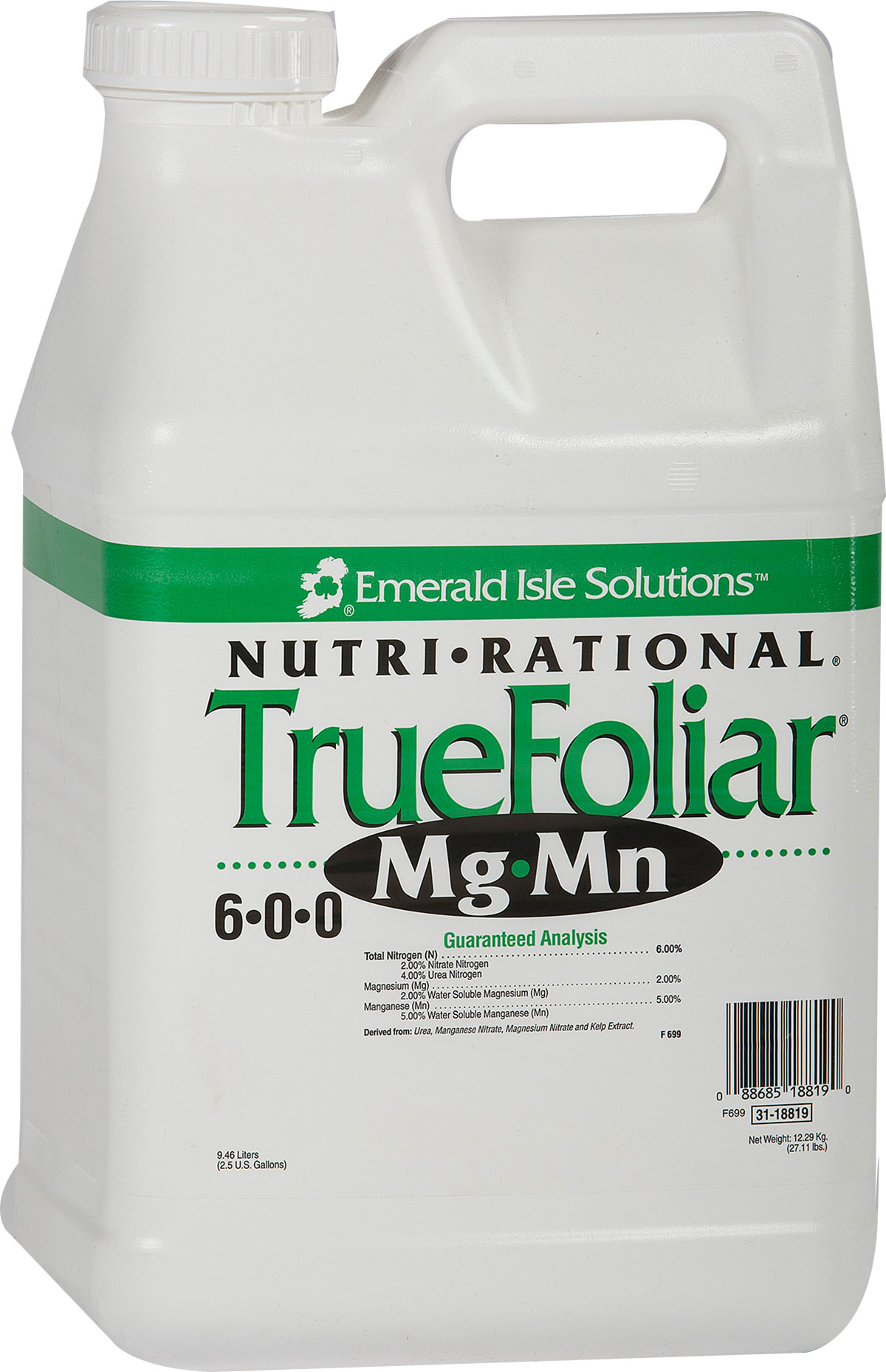 Emerald Isle True Foliar Mg Mn 6-0-0 | LebanonTurf