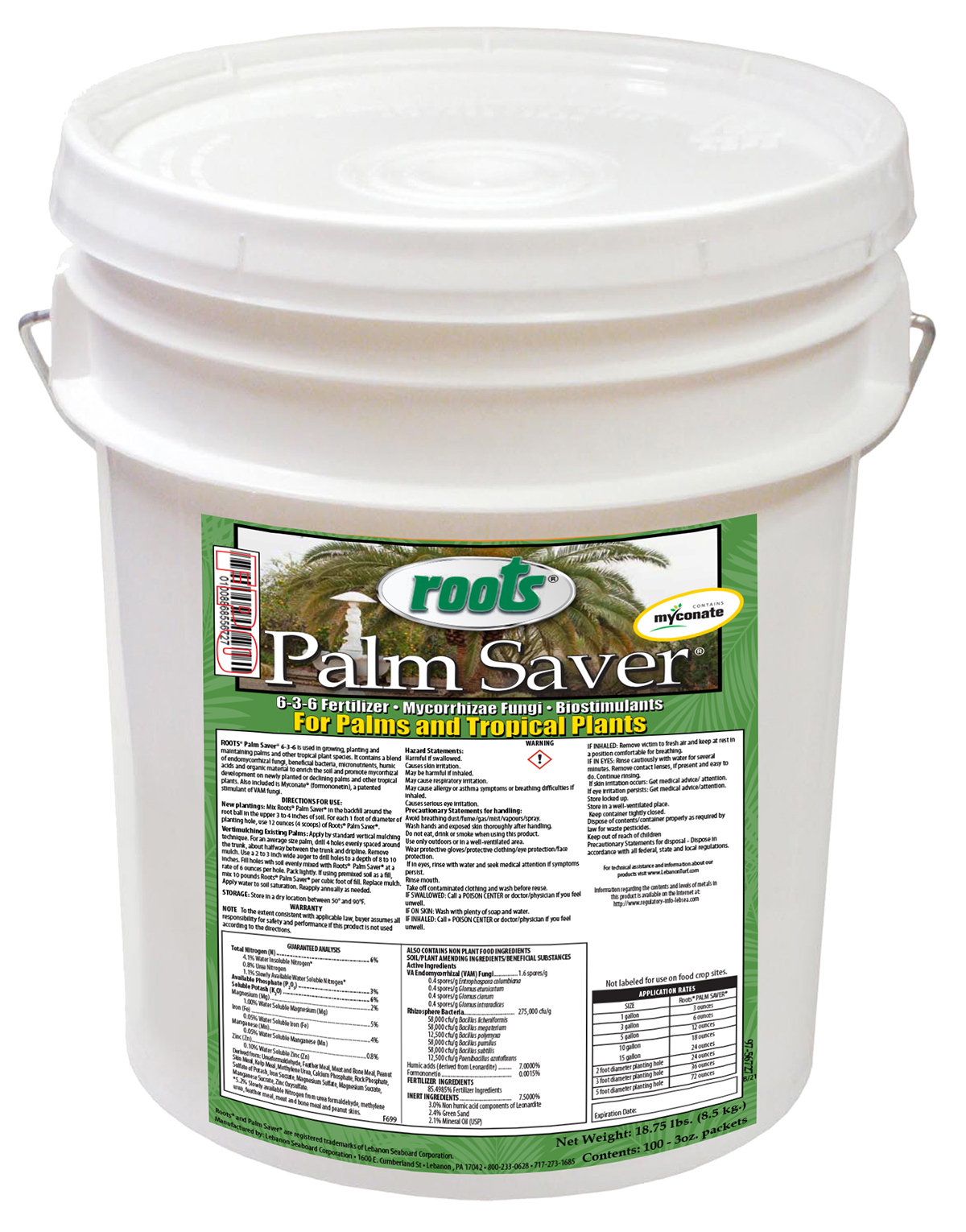 ROOTS Palm Saver 6-3-6 | LebanonTurf