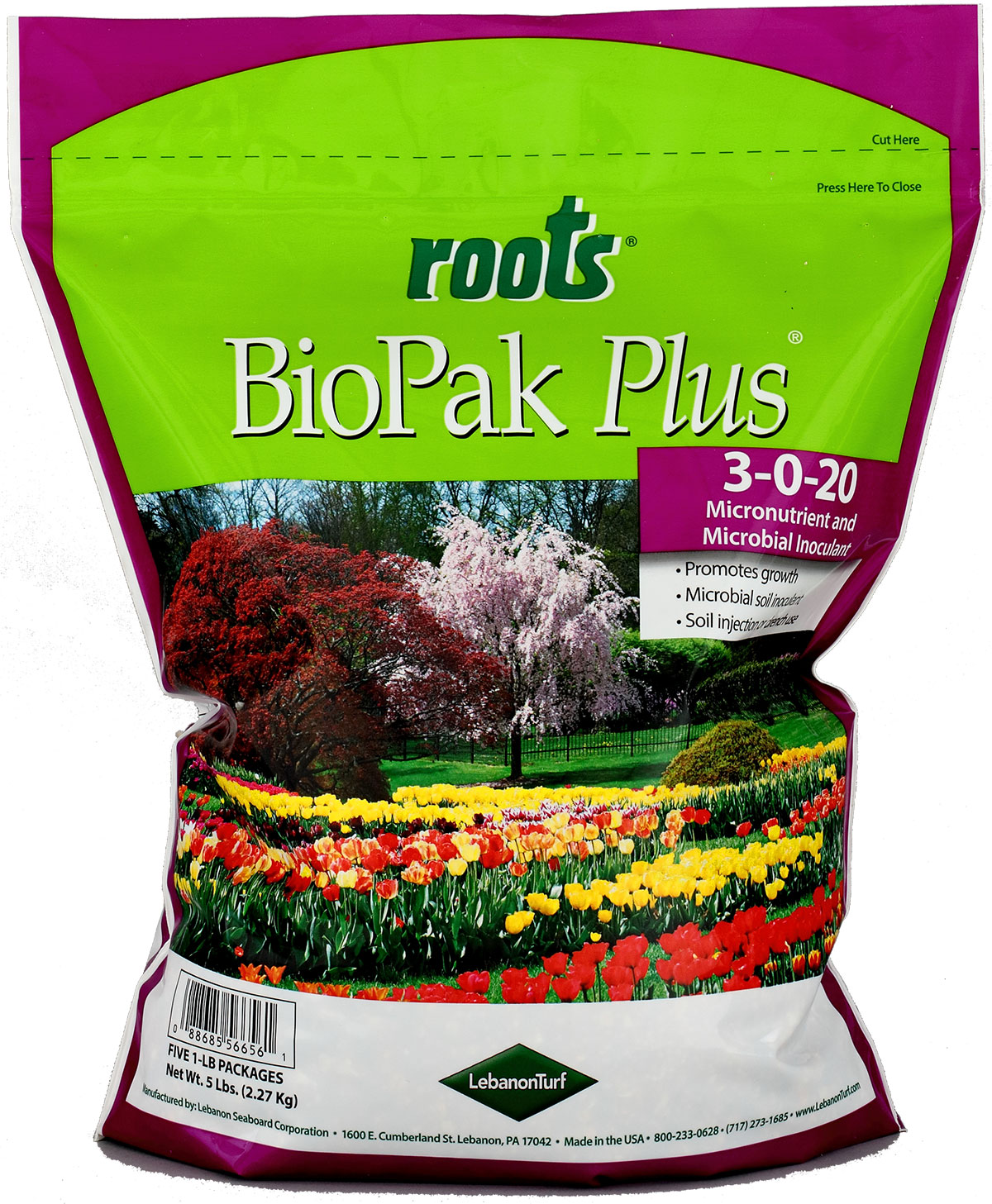 ROOTS BioPak Plus 3-0-20 | LebanonTurf