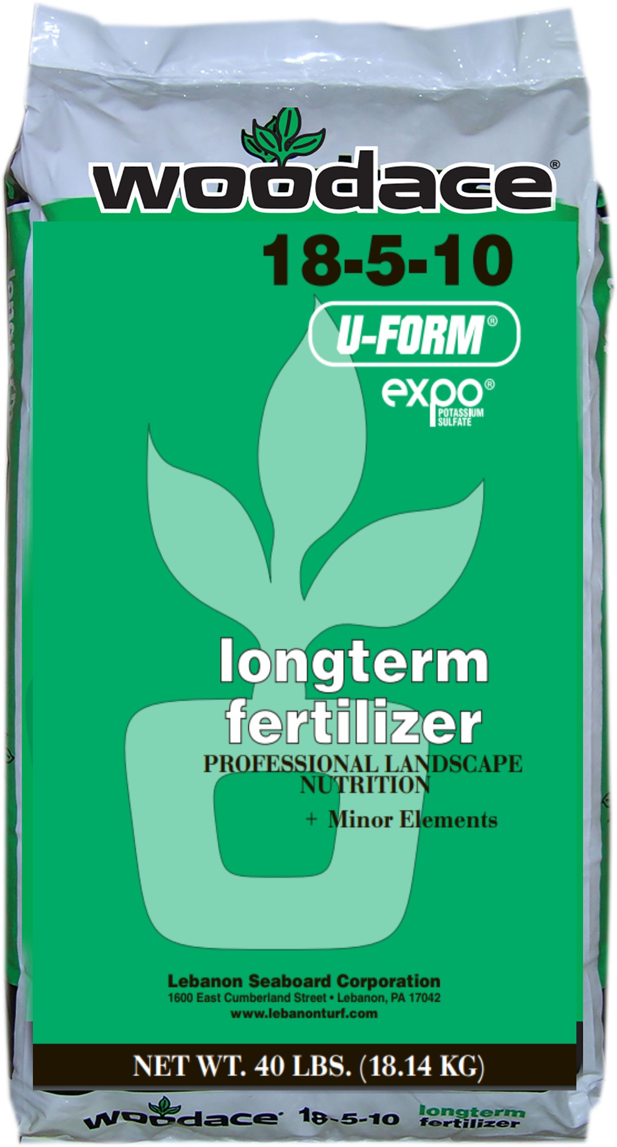 Woodace 18-5-10 Longterm with U-Form | LebanonTurf