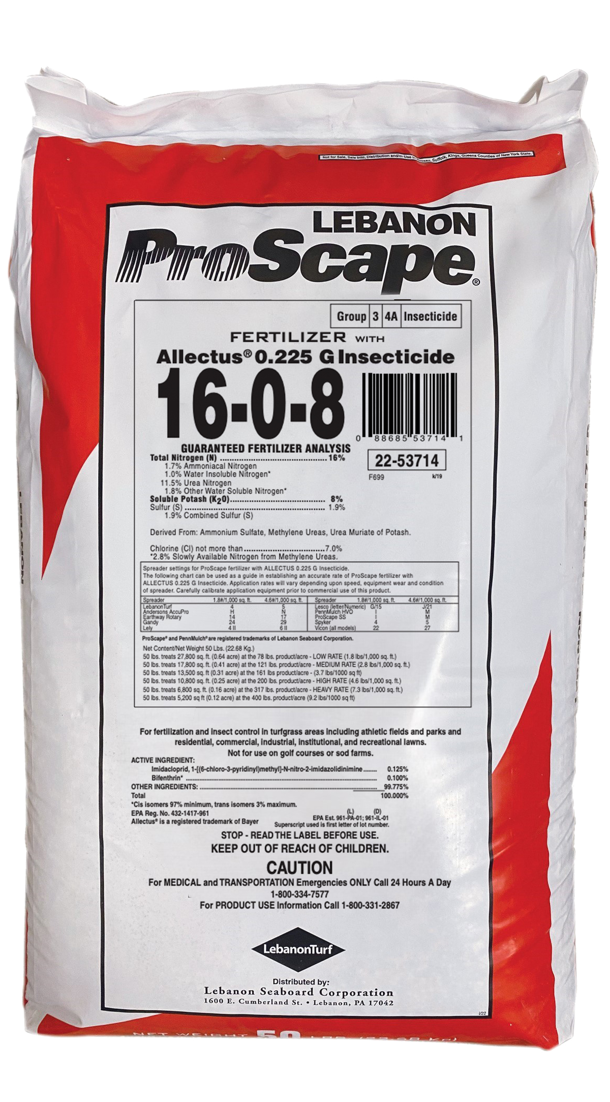 ProScape 16-0-8 30% MESA .225 Allectus | LebanonTurf